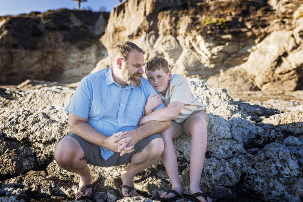 Dreamy Sunset Family Session at Shell Beach - Little Magnolia ...