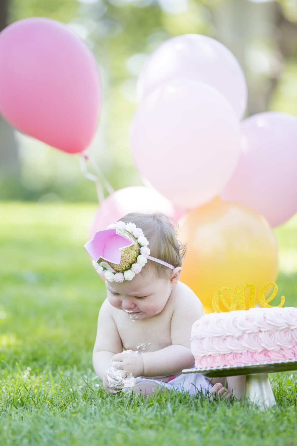 One Year Old Photoshoot Ideas - Little Magnolia Photography Studio
