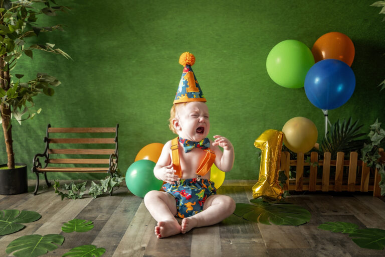 One Year Old Photoshoot Ideas - Little Magnolia Photography Studio